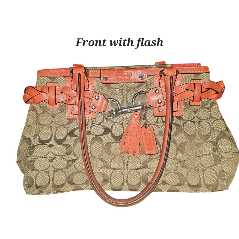 Coach Signature Hampton Orange - Gem